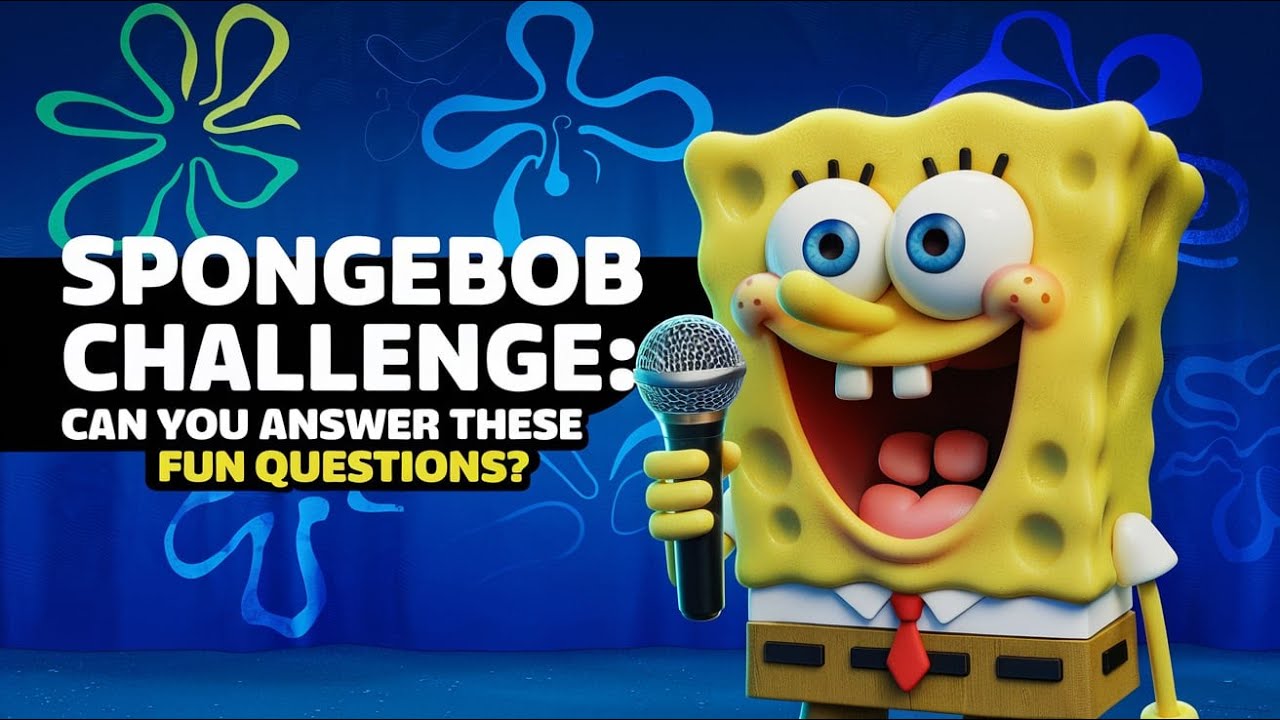SpongeBob Challenge Can You Answer These Fun Questions 🧽💡 - YouTube