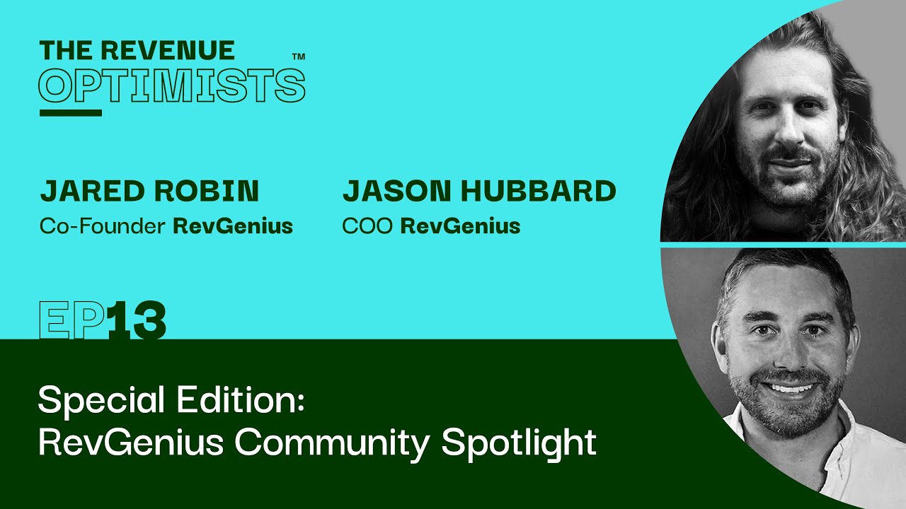 The Revenue Optimists - Special Edition: RevGenius Community Spotlight - YouTube