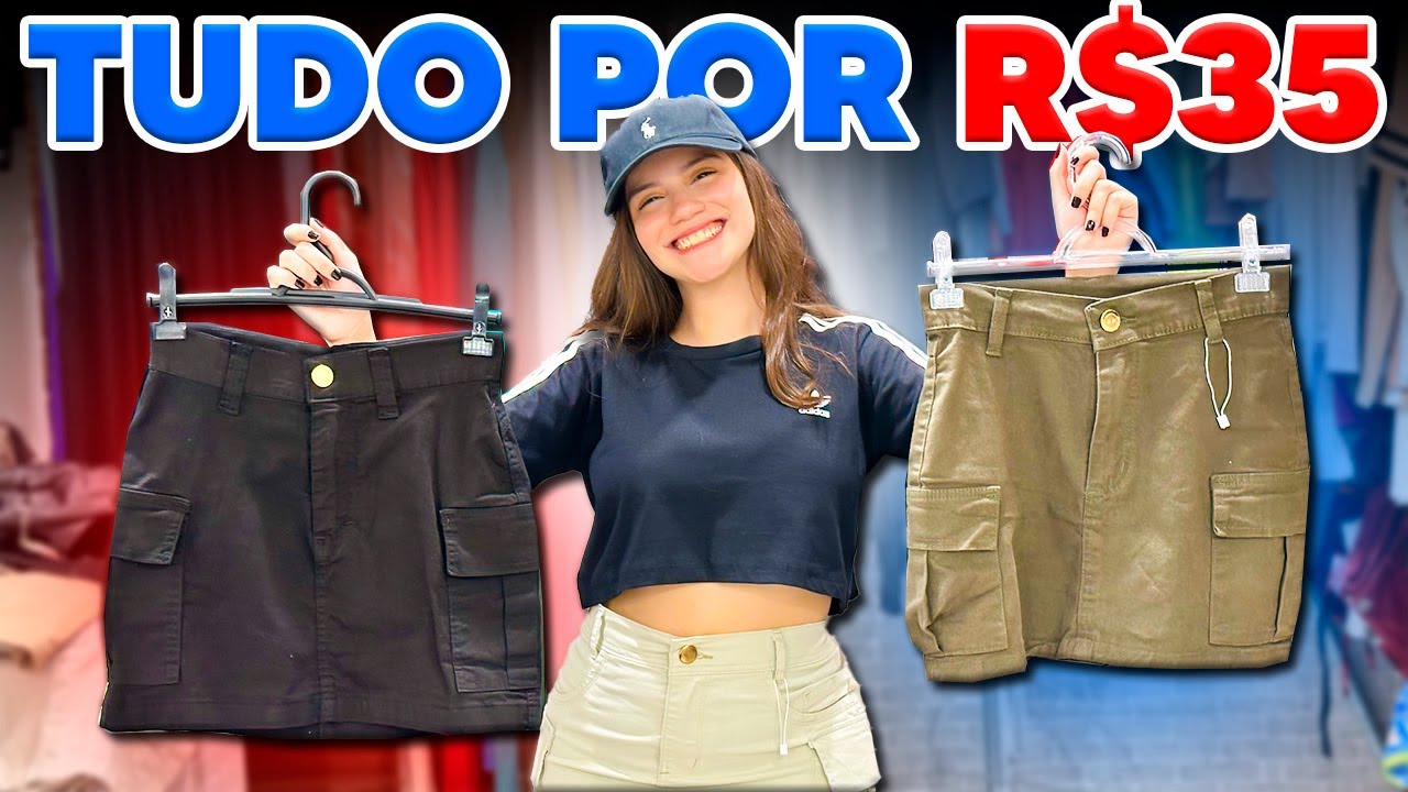 SUPER SALDÃO NINA LUA STORE! | Saias Cargo, Shorts Jeans e Calças ...
