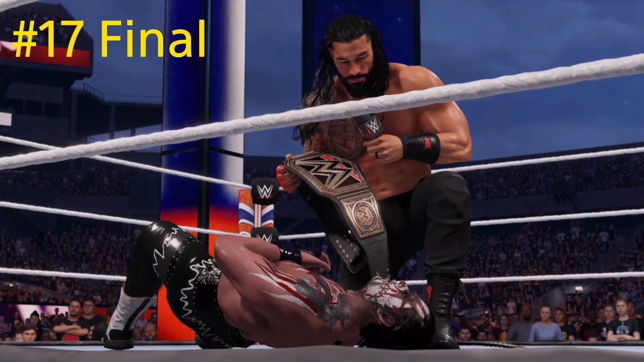 Wwe 2k24 My Rise Finish the story - YouTube