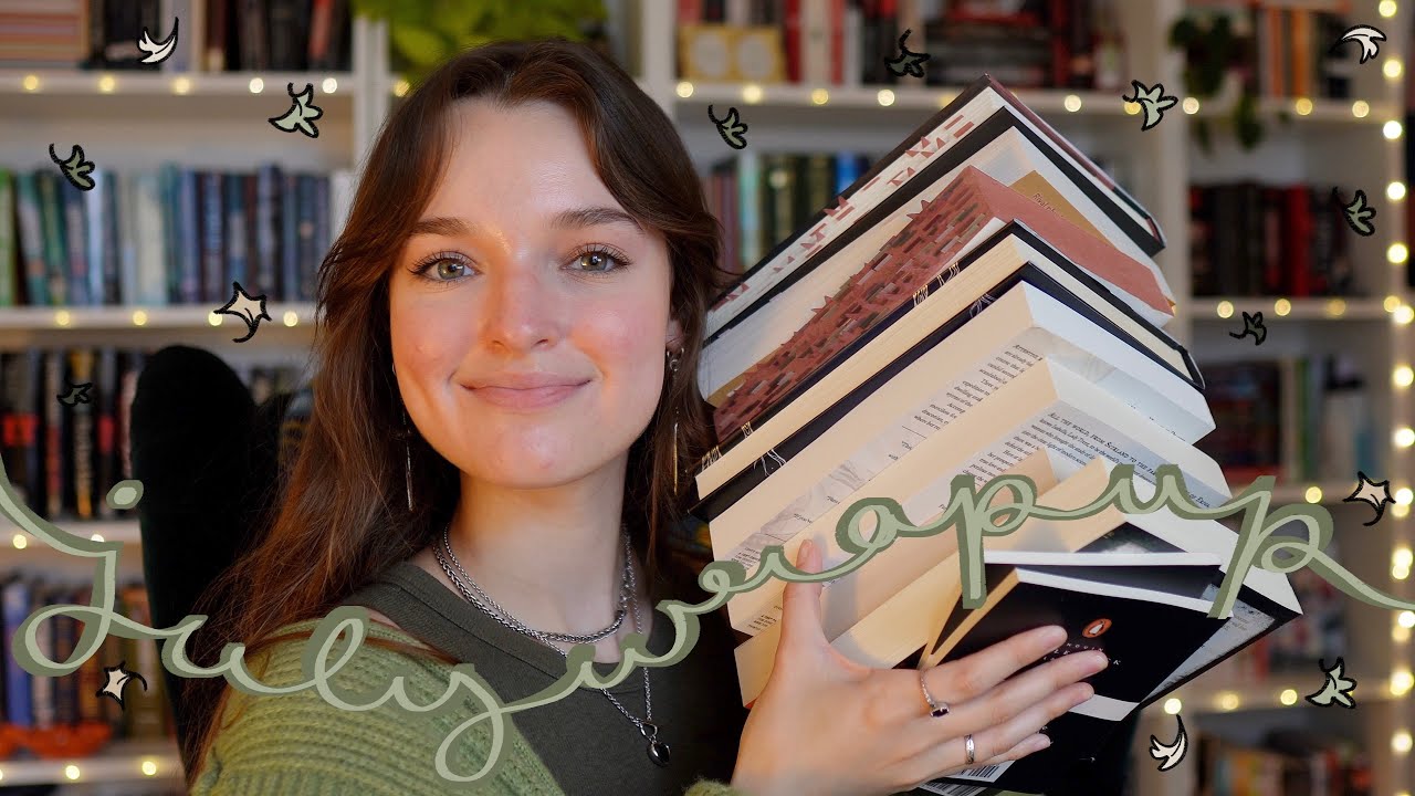 JULY WRAP UP | let's discuss the 16 books i read this month🎪🔍🌟 - YouTube