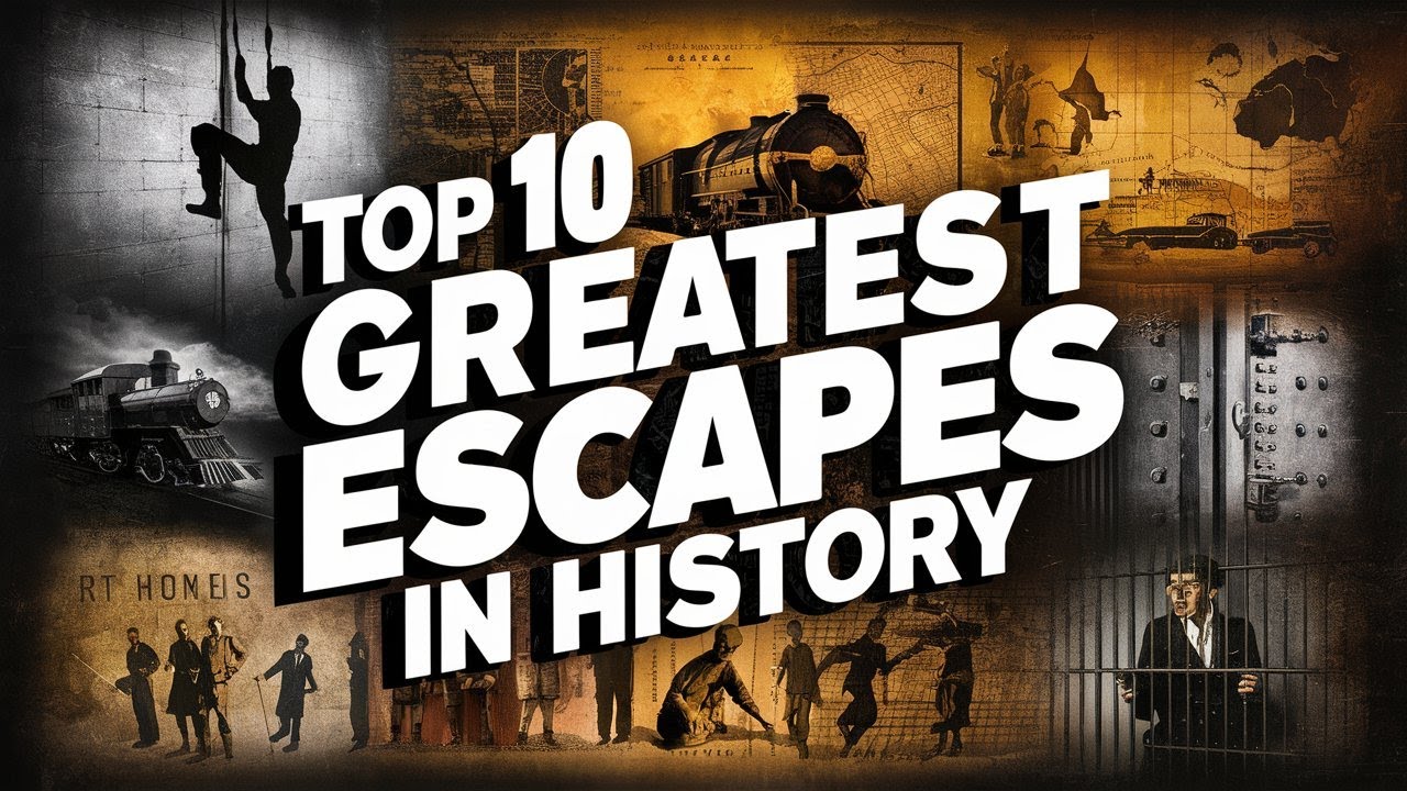 Top 10 Greatest Escapes in History - YouTube