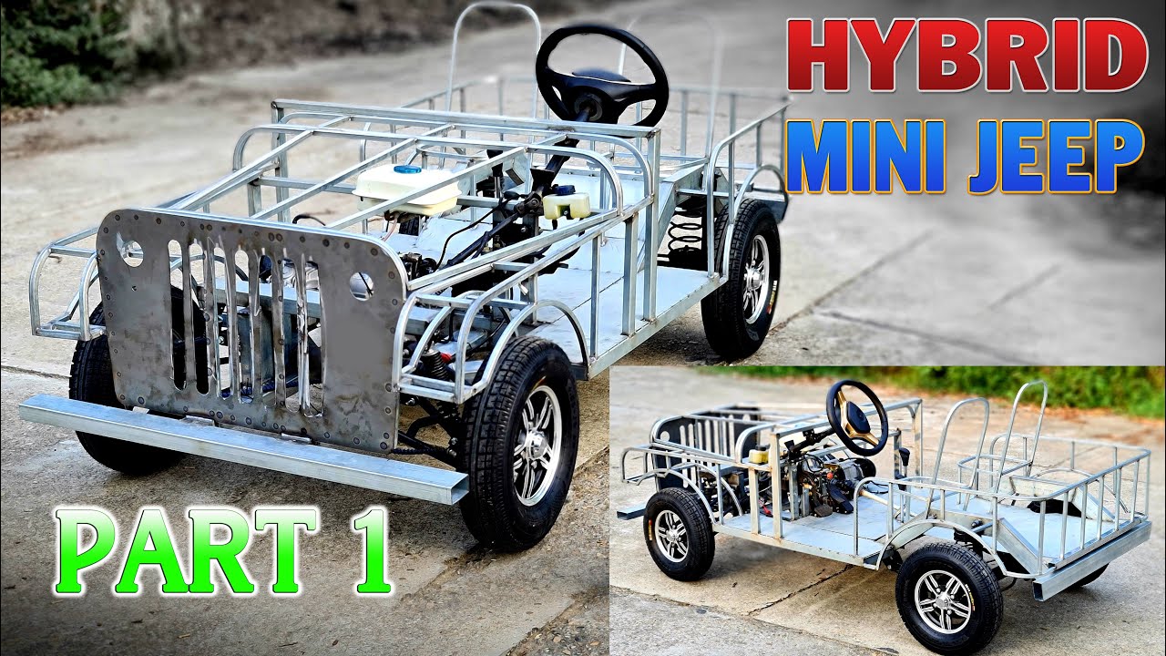 How To Make a Mini Jeep Hybrid at home - Part 1 - YouTube