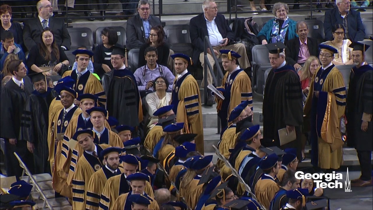 Spring 2017 Commencement Doctoral Hooding Ceremony - YouTube