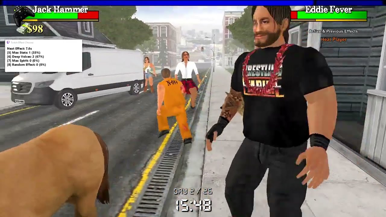 MDickie's Hard Time 3 Chaos Mod #3 Vince McMahon!! - YouTube