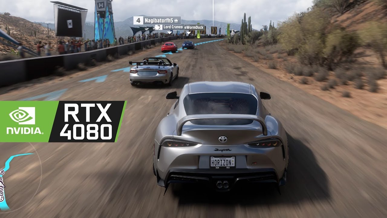 [60FPS] SICK SUPRA in Forza Horizon 5 - [ULTRA HIGH SETTINGS] RTX 4080 ...