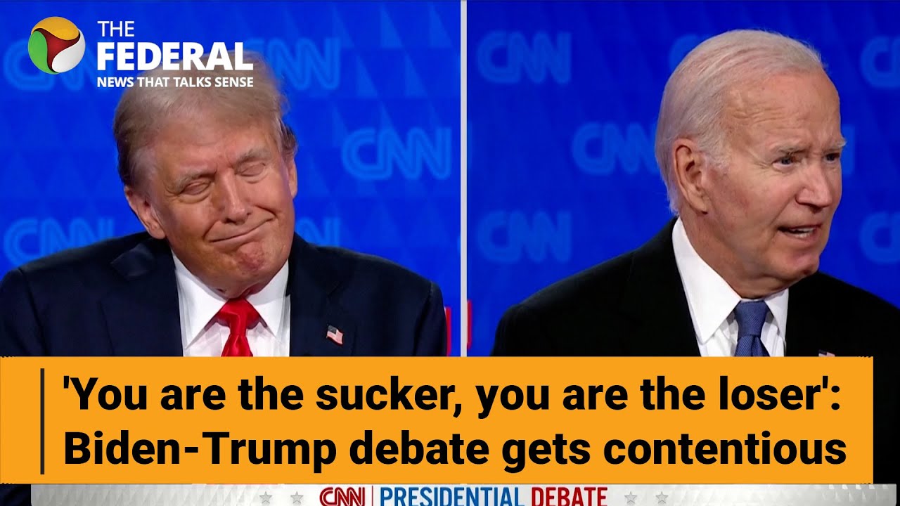 'You have morals of an alley cat', Biden tells Trump - YouTube