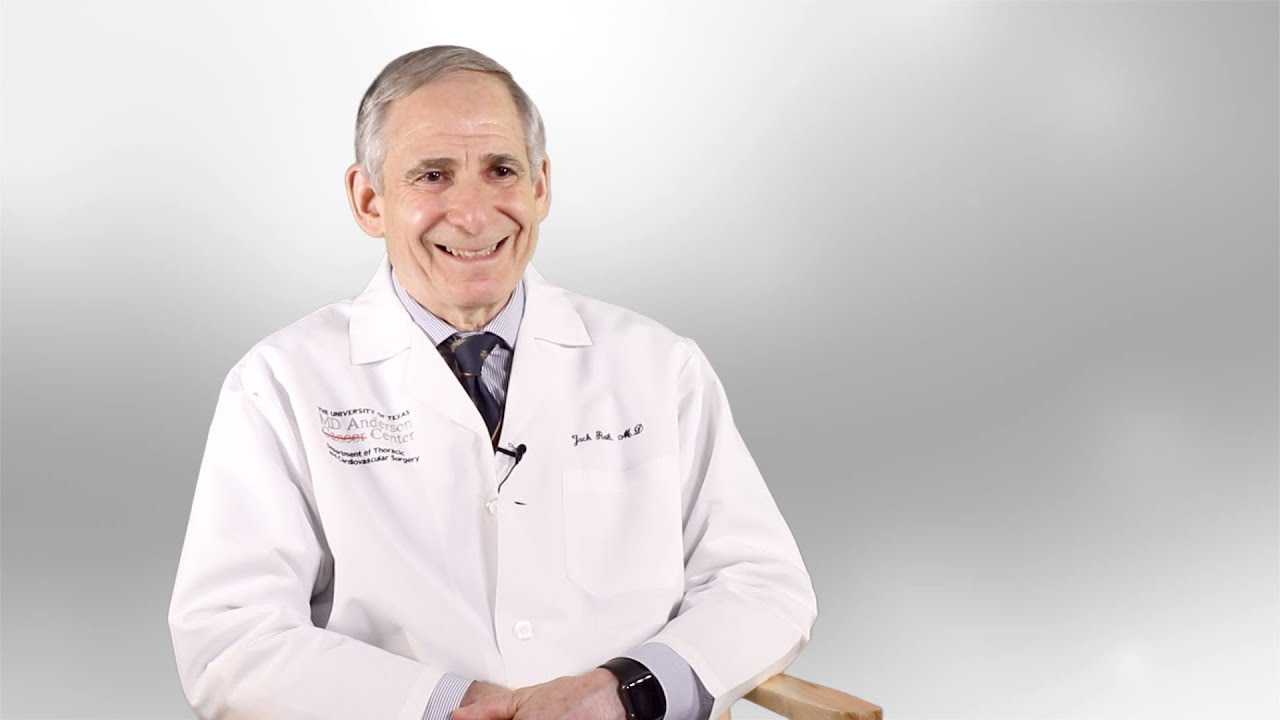 Meet thoracic surgeon Jack Roth, M.D. - YouTube