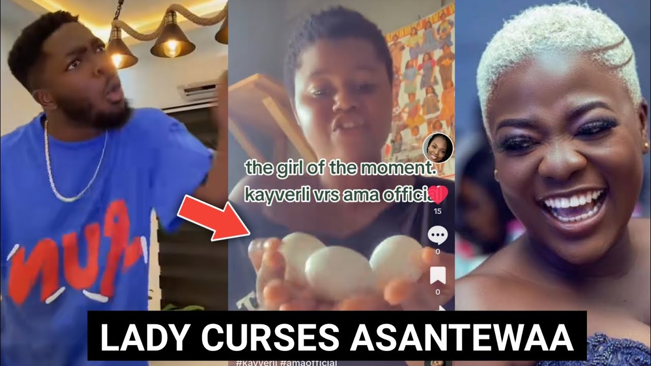 Ama Official Cürsës Asantewaa And Brother,Kayverli For Leaking Her ...