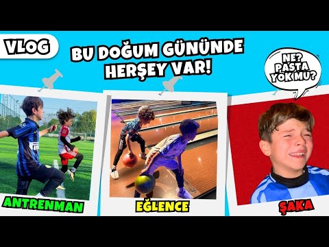 DOĞUM GÜNÜNE İDMANLA BAŞLADIK, BOWLİNG OYNADIK, PASTA YOK DEDİK! | VLOG