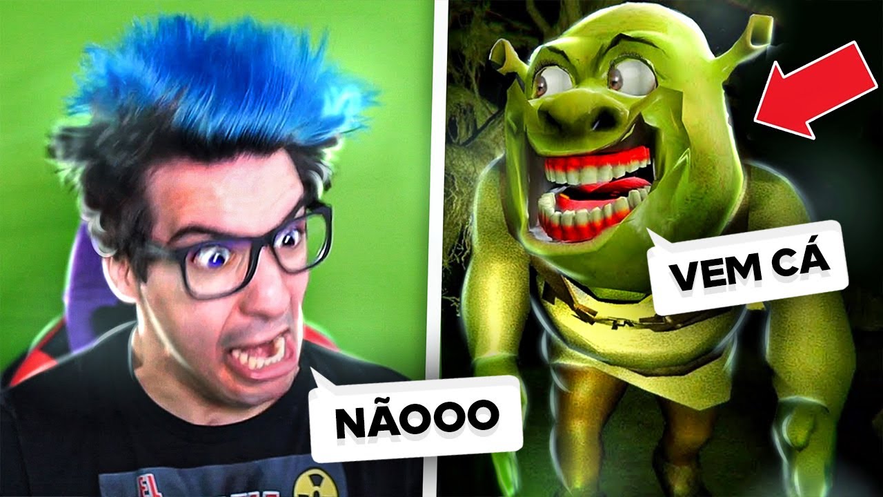 3 JOGOS DE TERROR DO SHREK - YouTube