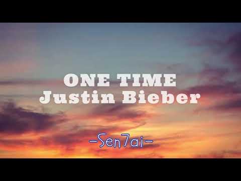 One Time - Justin Bieber (Lyrics) - YouTube