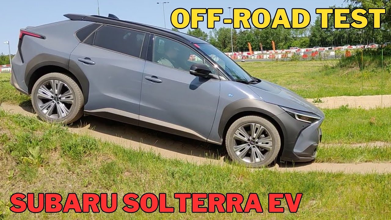Subaru Solterra EV Off Road Test - YouTube