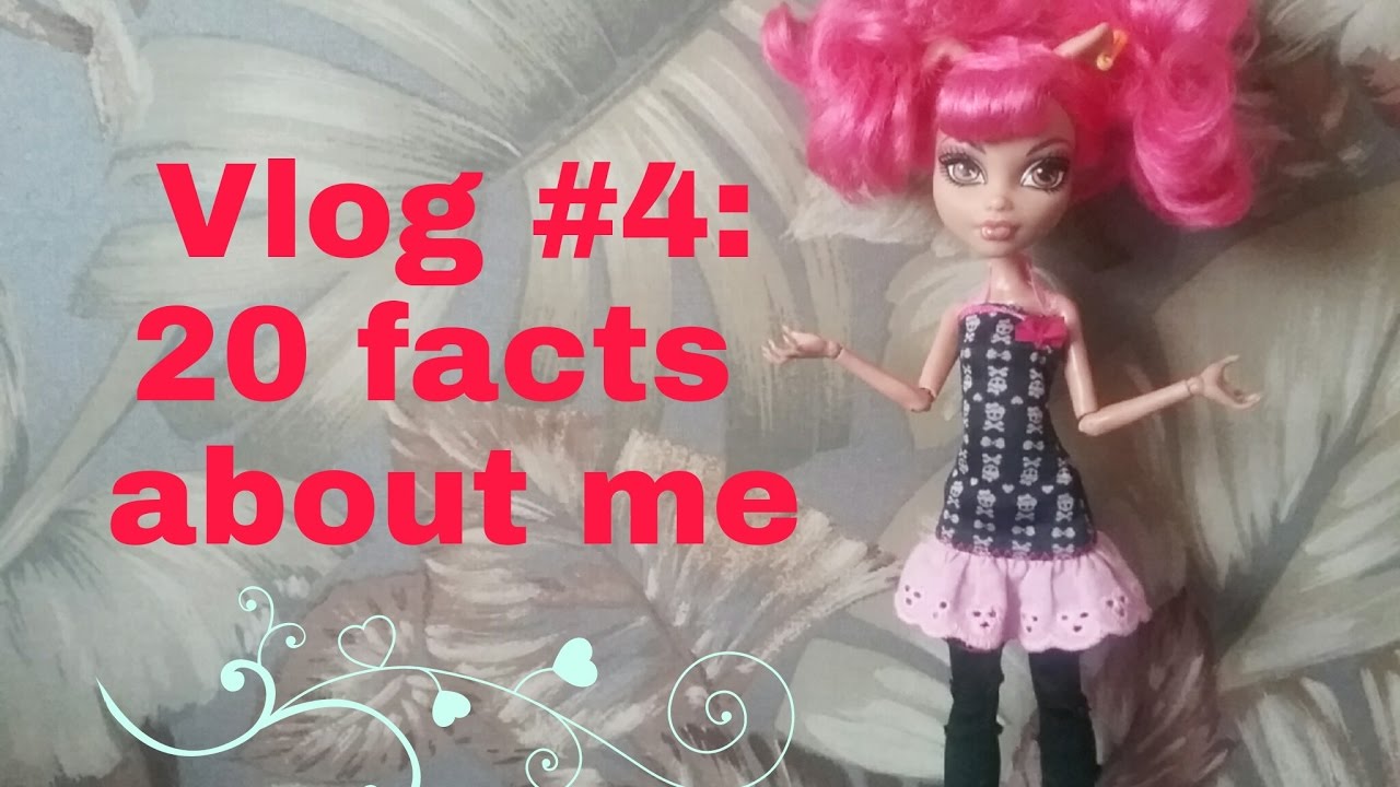 Vlog #4: 20 facts about me - YouTube