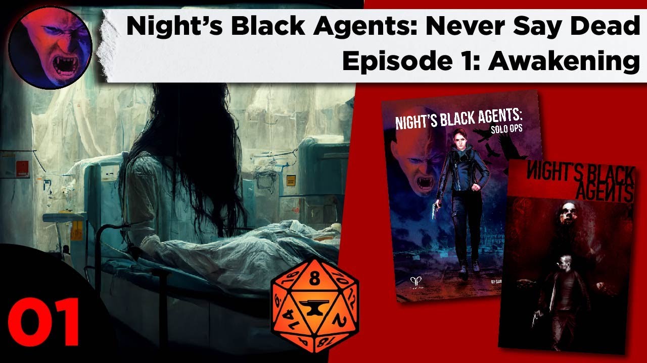 Night's Black Agents: Solo Ops - Actual Play ep 1 - YouTube