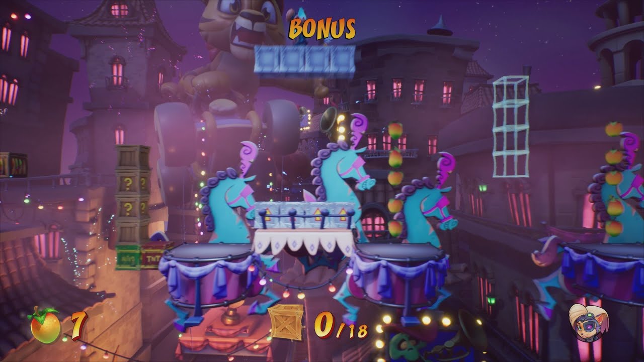 Crash Bandicoot 4: It's About Time - Off Beat - Bonus Level Guide - YouTube
