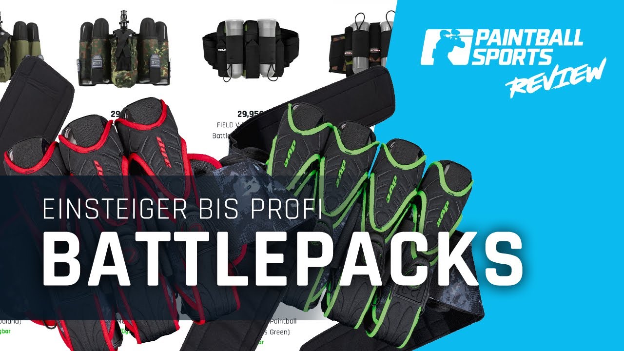 REVIEW | Paintball Battlepack Sortiment - YouTube