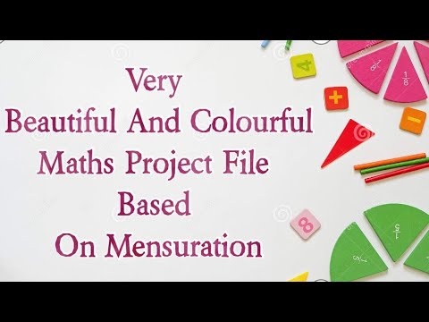 Maths Project On Mensuration For 6th Class - YouTube