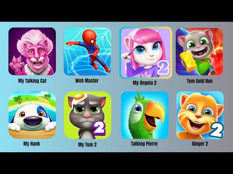 Virtual Pet : My Talking Cat , Web Master, My Angela 2 , Tom Gold Run , Tom Hero 