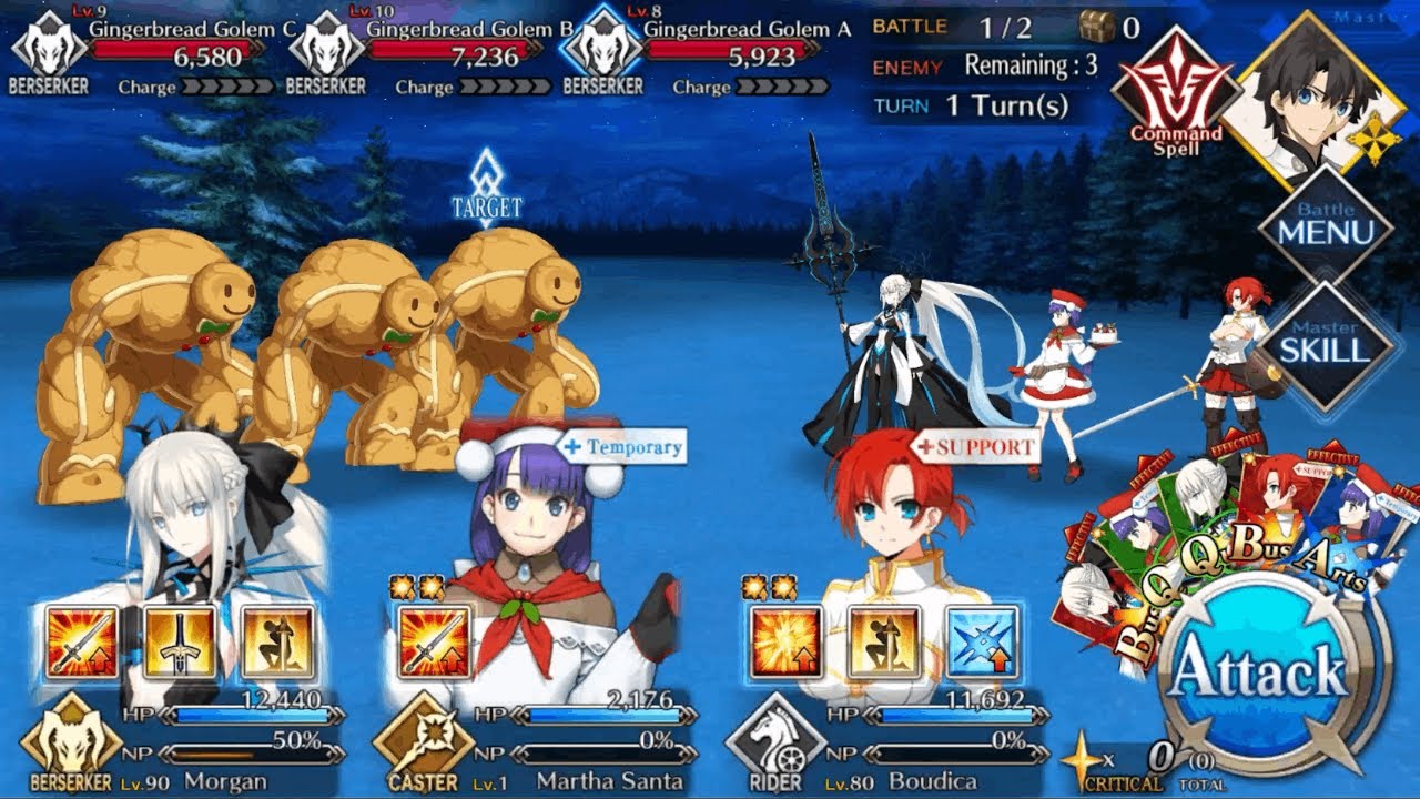 [FGO] The Making of a Christmas Party! | Chapter 2-3 Gingerbread Golem ...