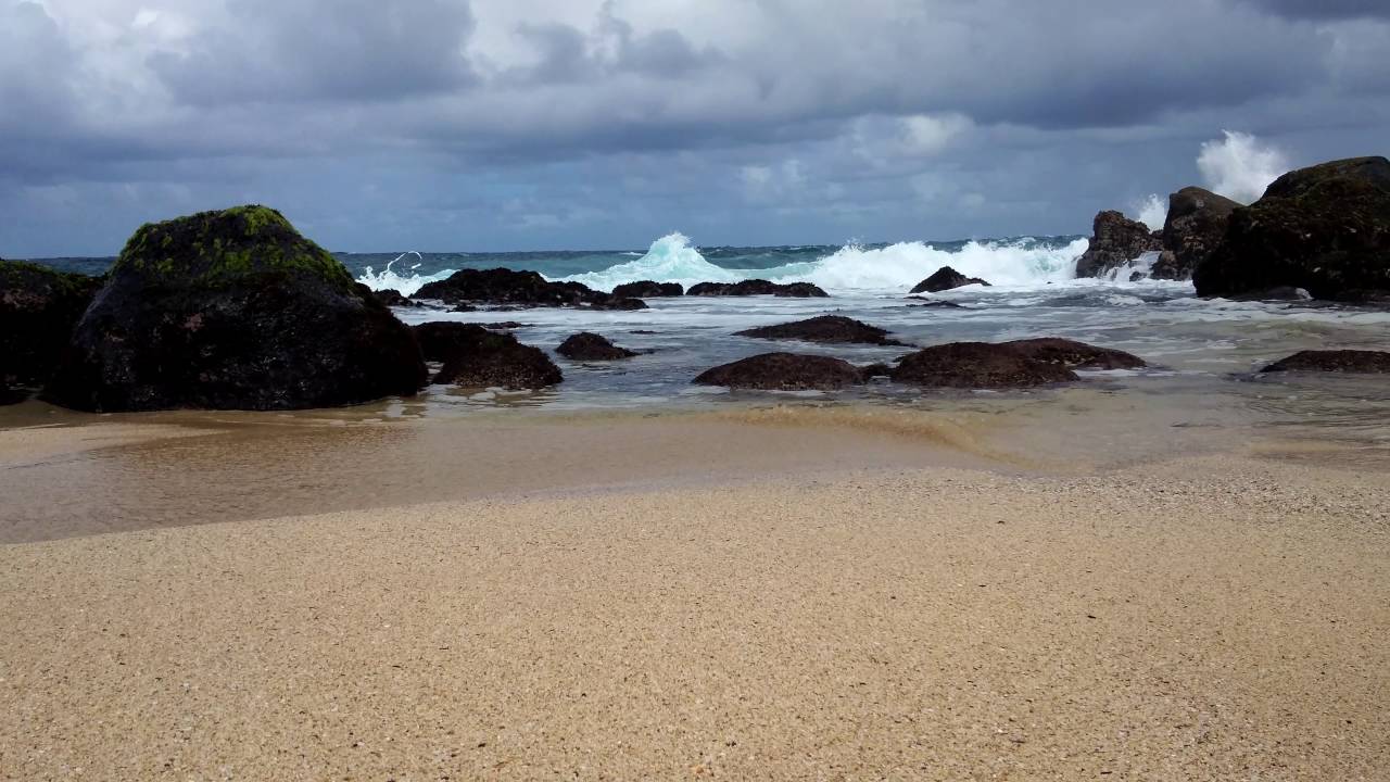 Benares coast South of Mauritius - YouTube