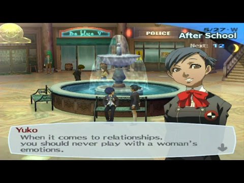 Persona 3 FES Max Social Links: 5/24 to 5/27 - Yuko's Past Heartbreak ...