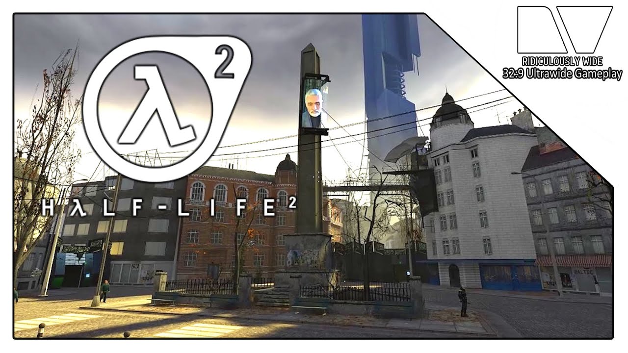 Half Life 2 (2004) || 32:9 Gameplay - YouTube