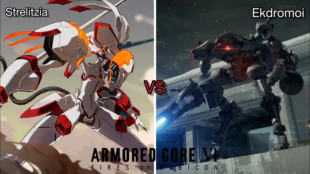 Strelitzia vs Ekdromoi (Armored Core VI) - YouTube
