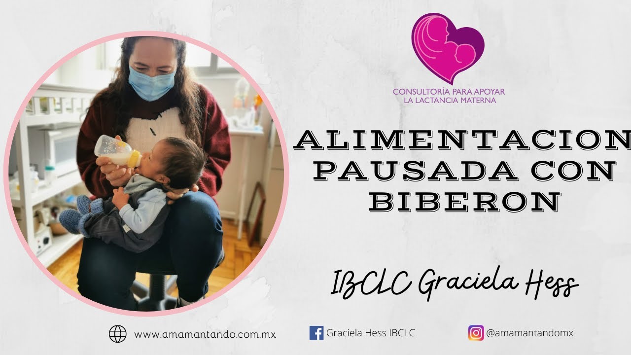 ALIMENTACION CON BIBERON PARA BEBES AMAMANTADOS - YouTube