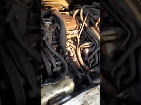 1986 Toyota Van LE engine compartment - YouTube