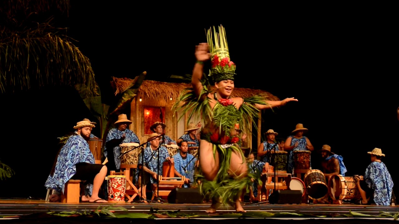 Vintage Tahitian Dance - Heiva San Diego 2017 Eli Tiguelo - YouTube