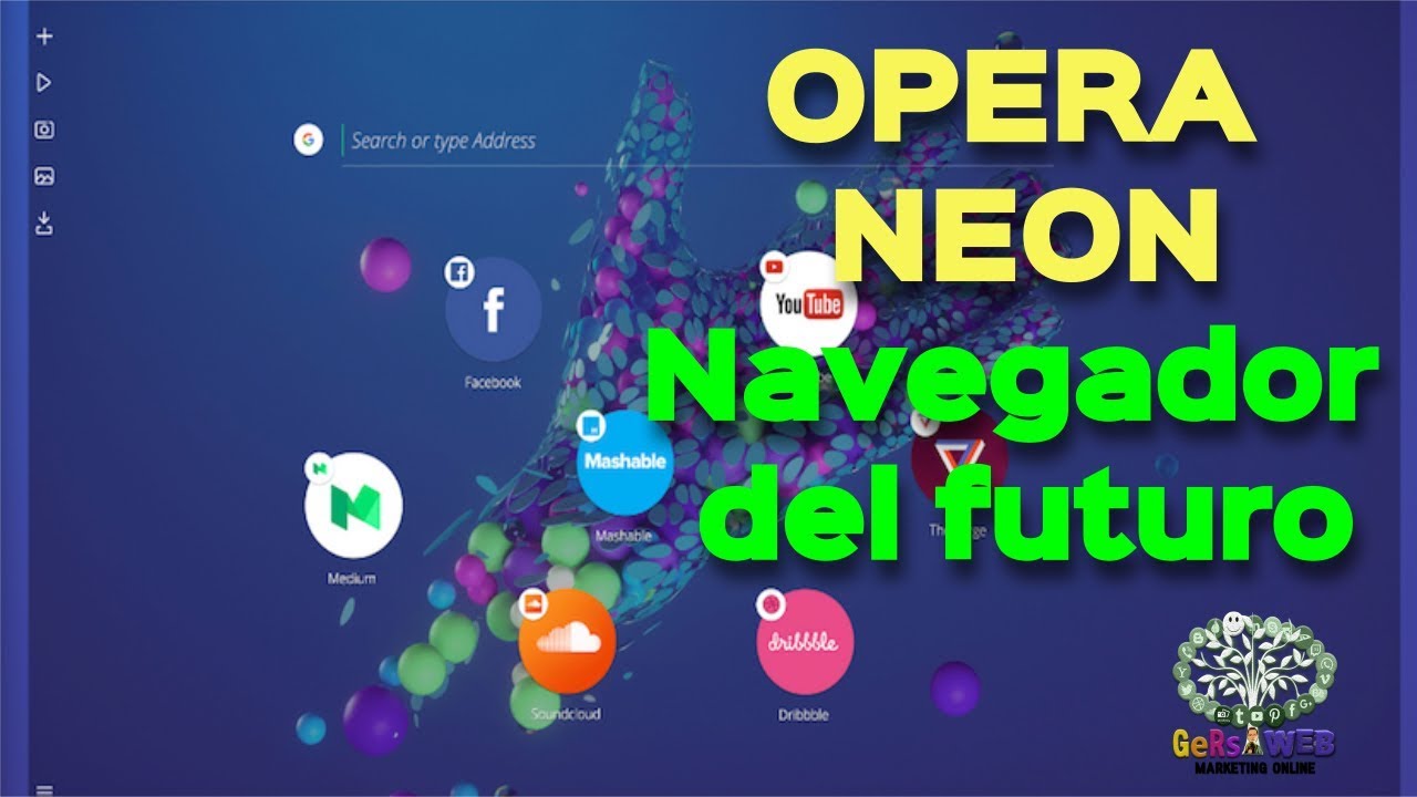 Análisis del Opera Neón | Una nueva forma de Navegar 2018 - YouTube