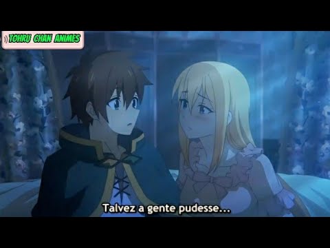 A DARKNESS PEDIND0 PARA O KAZUMA FAZER AQUIL0😳 -  konosuba 3° temp legendado