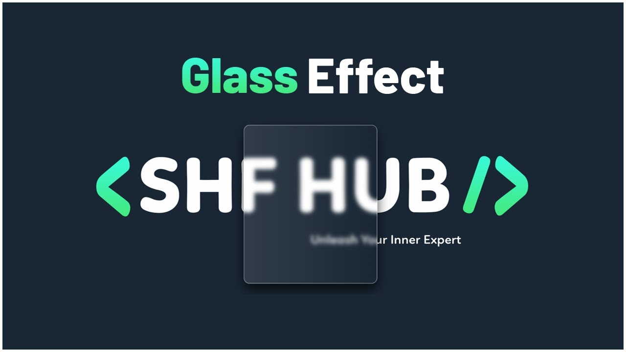 How to Make a Glassy Div with HTML and CSS within 2 Minutes | Beginner ...
