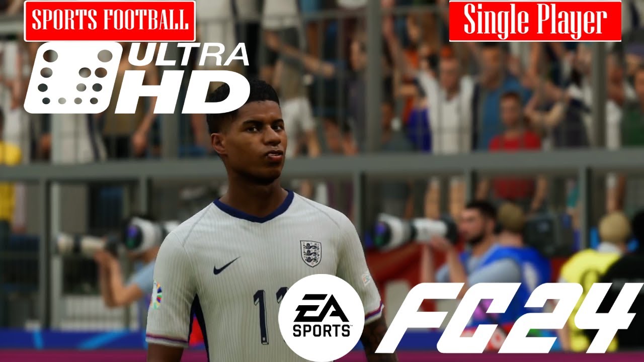 FC 24 DLC Euro 2024 Group Phase Match Gameplay | England Vz Denmark ...