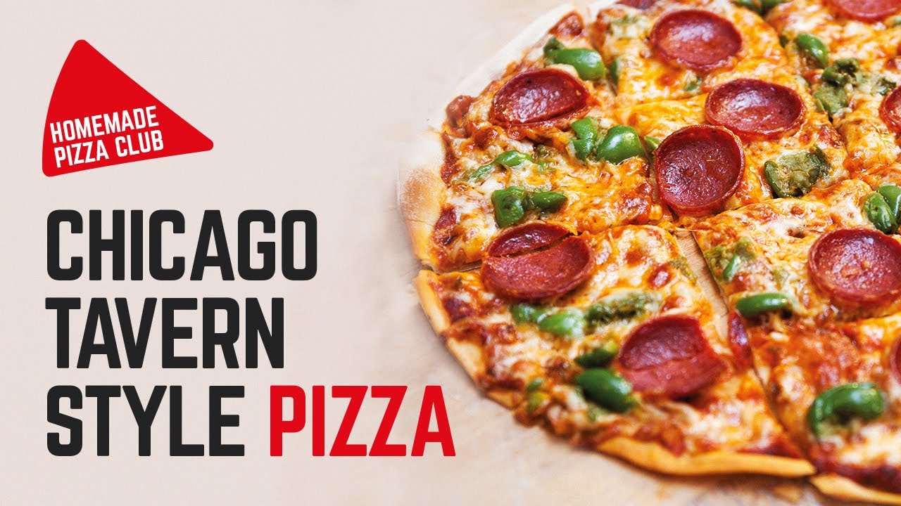Chicago Tavern Style Pizza | Delicious Homemade Pizza Without the ...