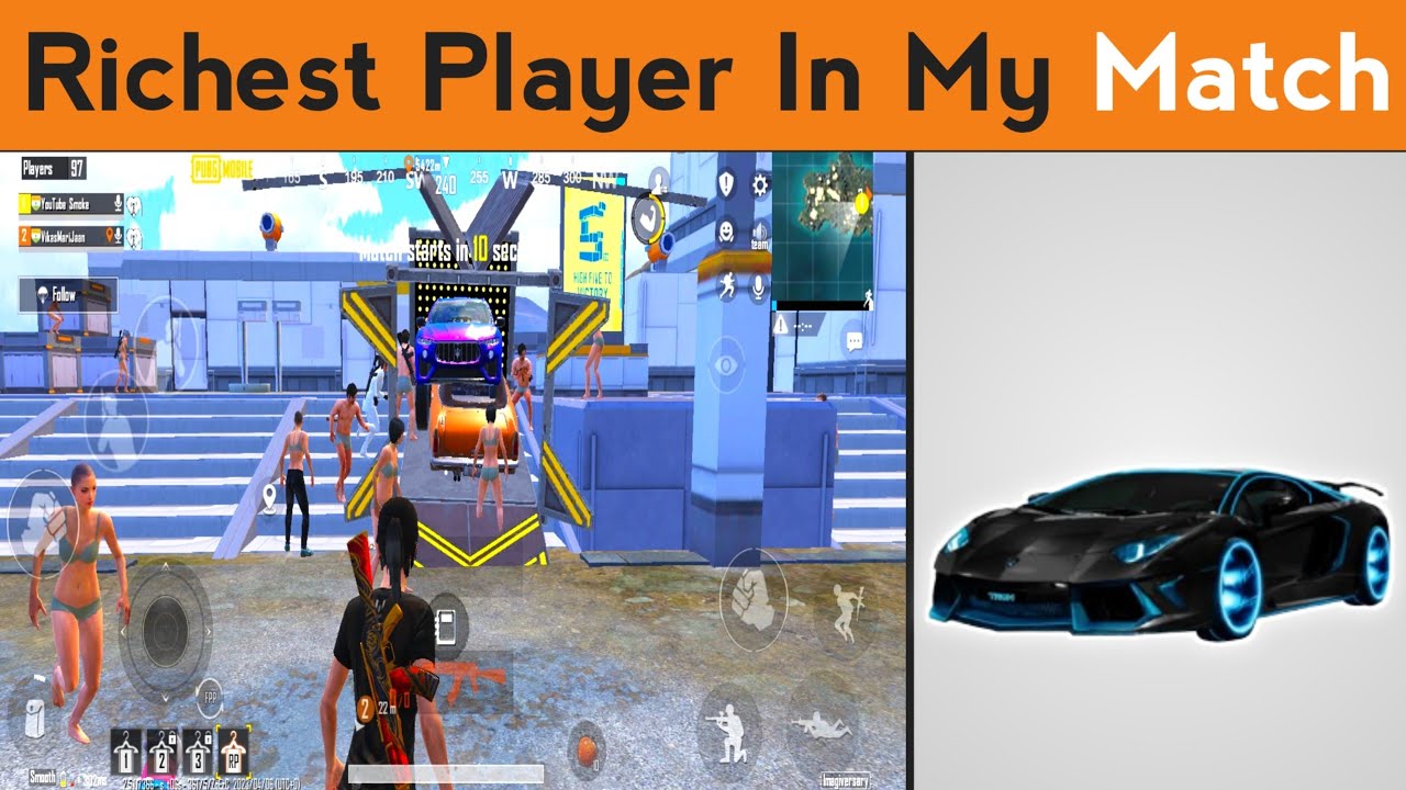 Rich Player in my match 😱New🔥 Full Rush Gameplay Pubg mobile - YouTube