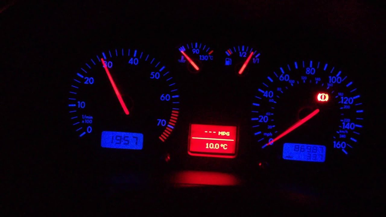 Vw Golf Mk4 Dash Warning Lights | Shelly Lighting