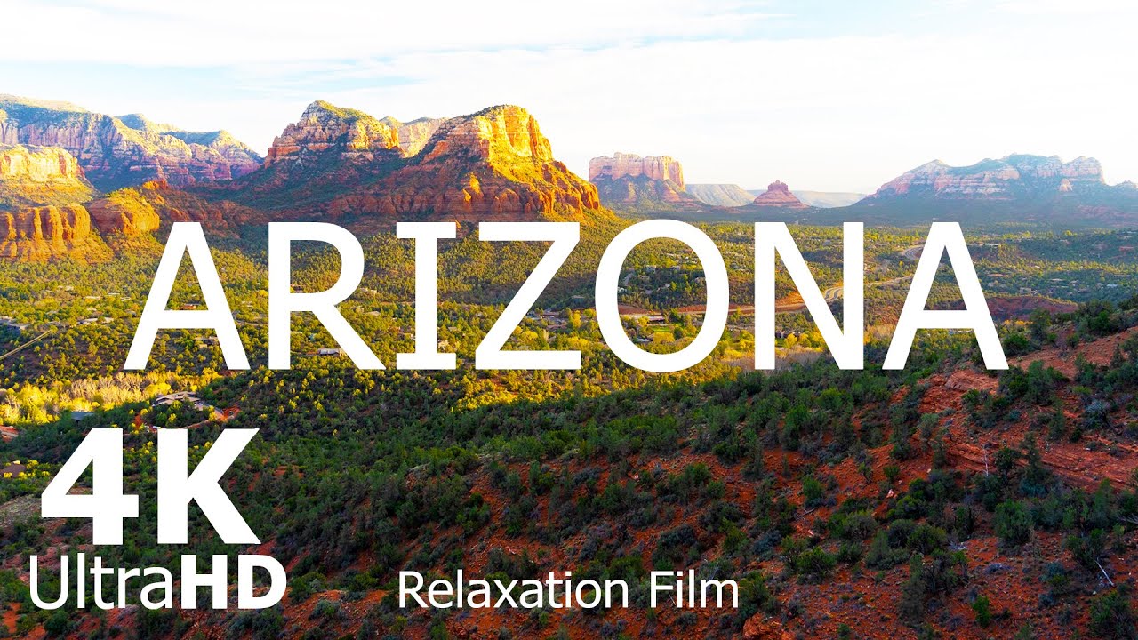ARIZONA 4K - Amazing Beautiful Landscape | Aerial Drone | Scenic ...