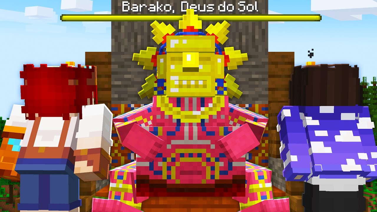 ESSE É O DEUS DO SOL DO MINECRAFT - Minecraft Fantasia Ep.40 - YouTube