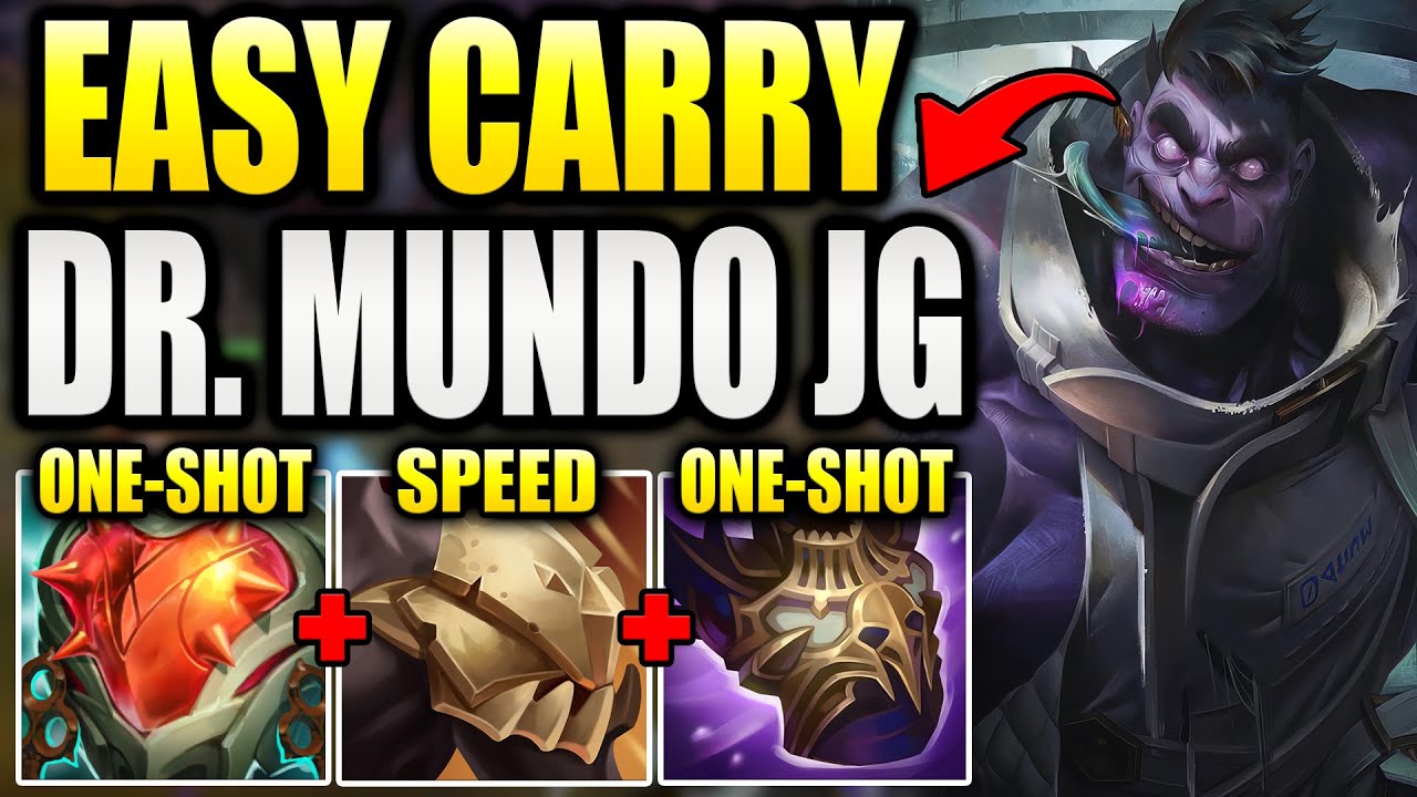 HOW TO PLAY DR. MUNDO JUNGLE & EASILY CARRY YOUR GAMES. - YouTube