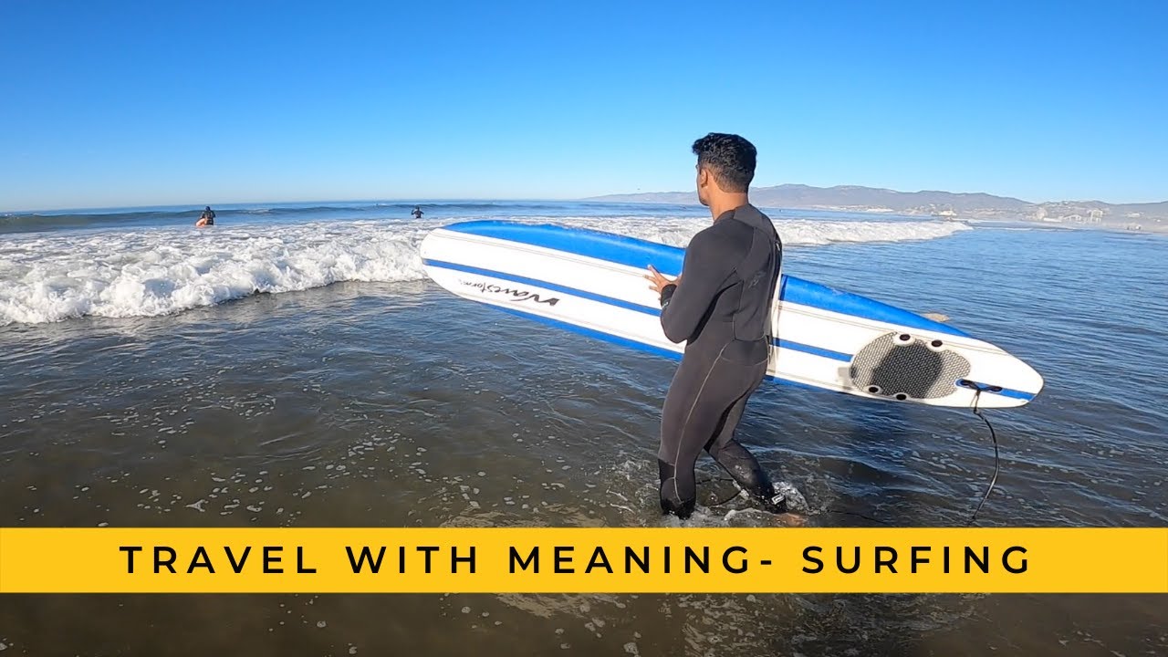 My First time surfing!! - YouTube