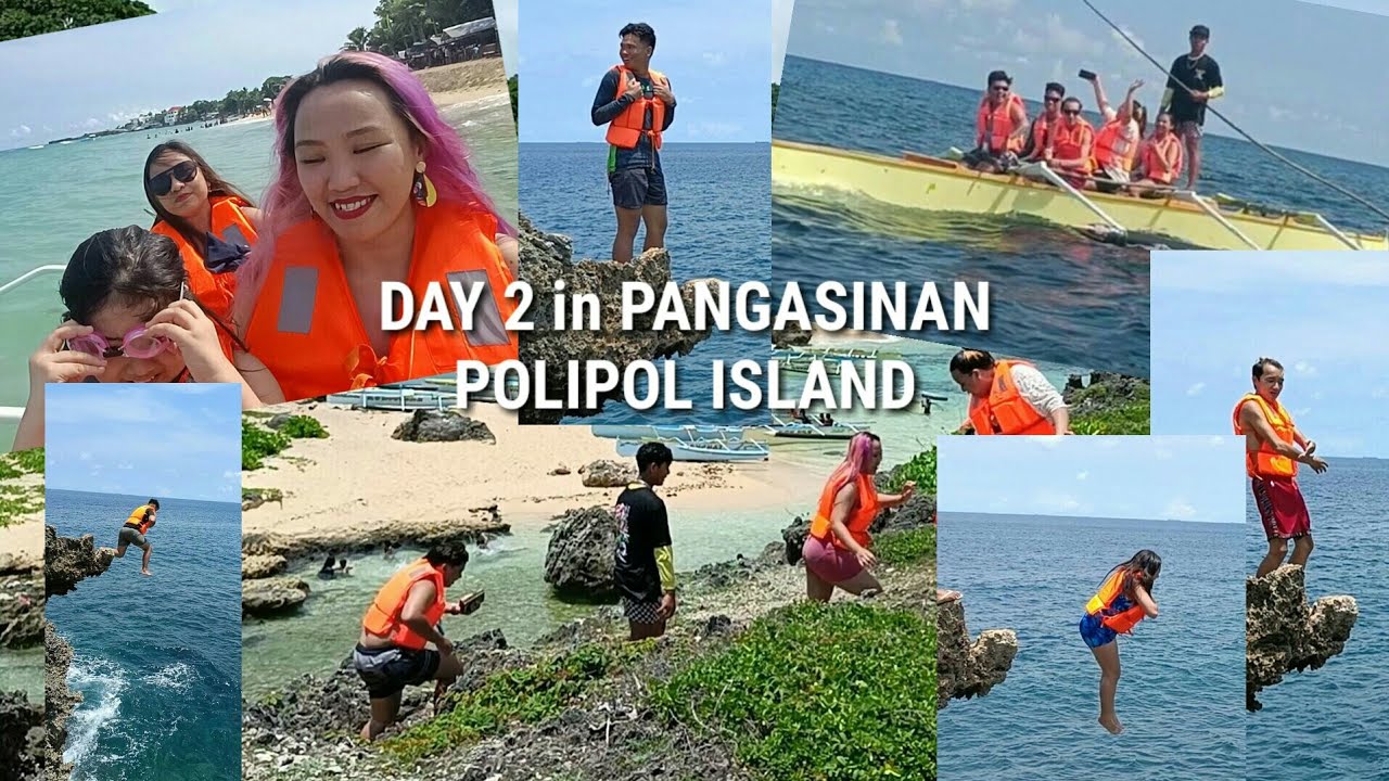 Day 2 in Pangasinan island hopping (POLIPOL island) - YouTube