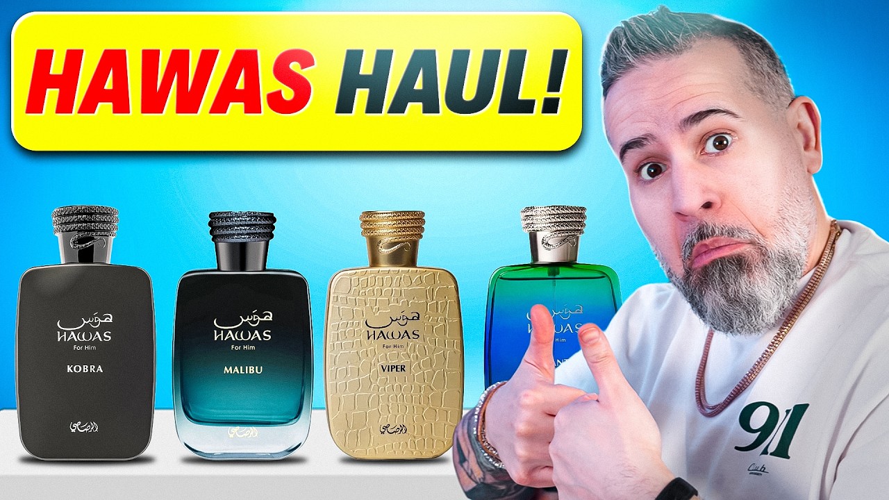 The NEW Rasasi Hawas Line… Malibu, Kobra, Atlantis & Viper | Which One ...