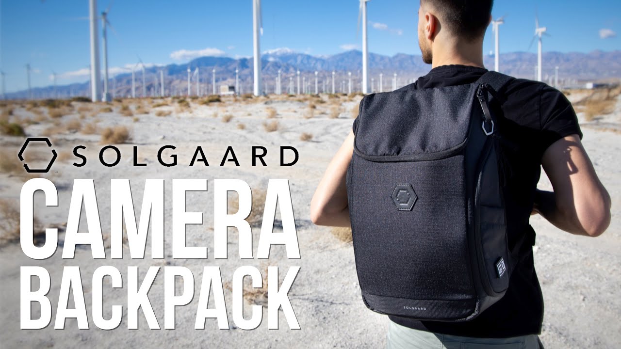 Solgaard Creator Camera Backpack - Light and Compact - YouTube
