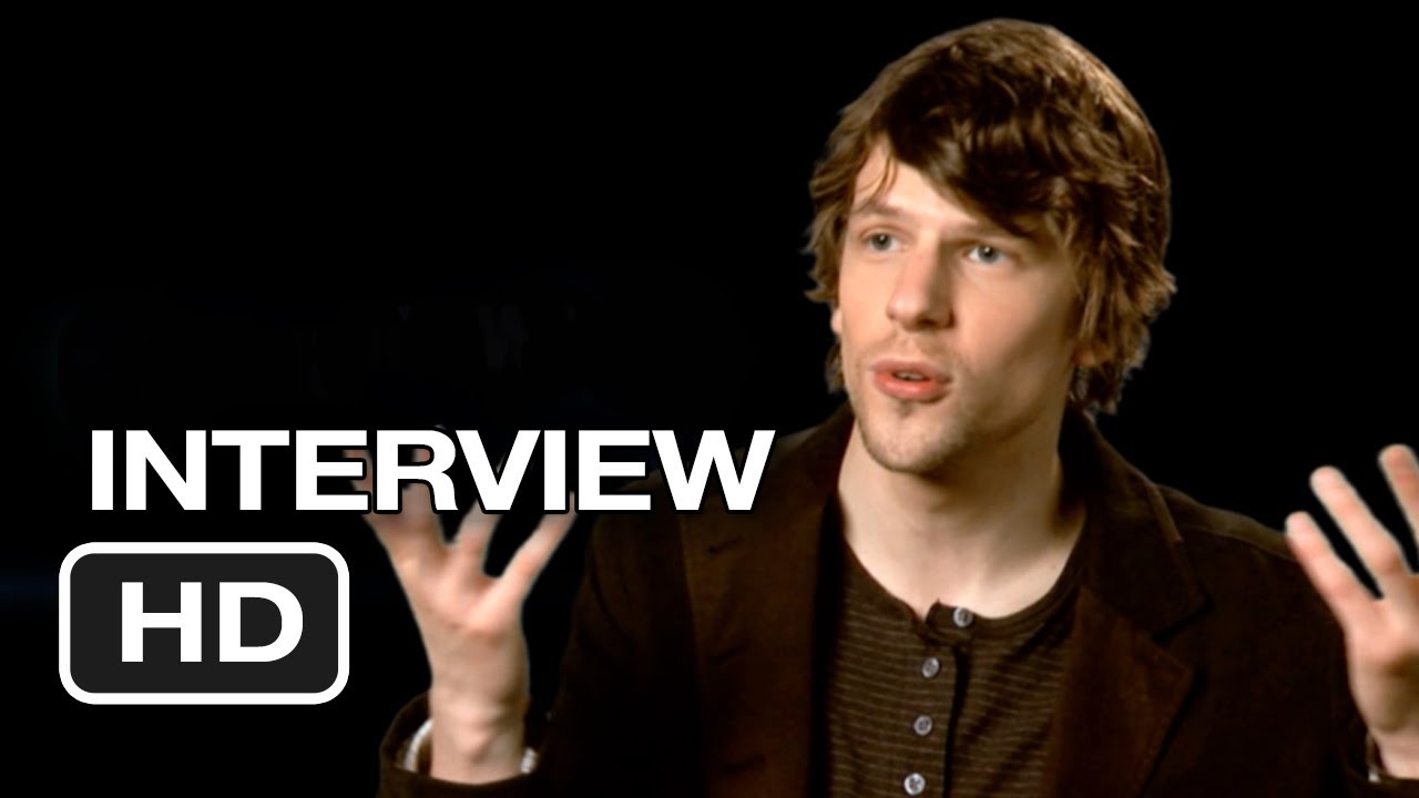 Now You See Me Interview - Jesse Eisenberg (2013) - Morgan Freeman ...