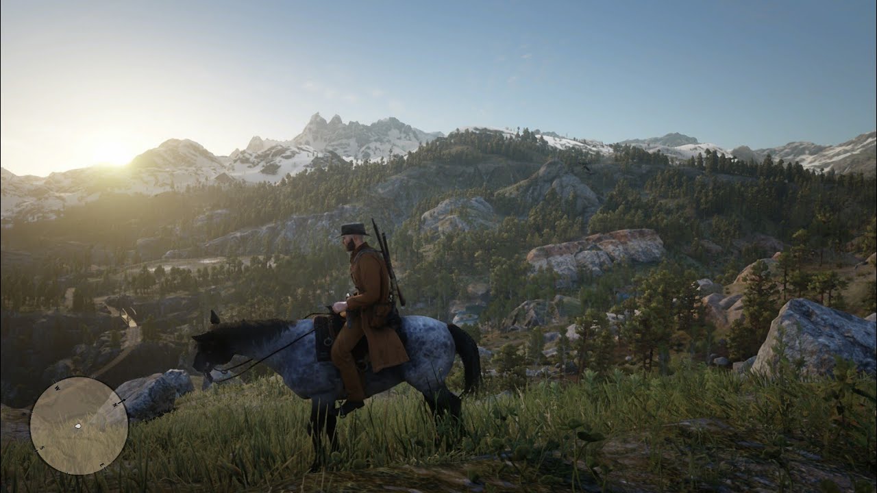 RDR 2 - Open World Free Roam Gameplay Xbox Series S - YouTube