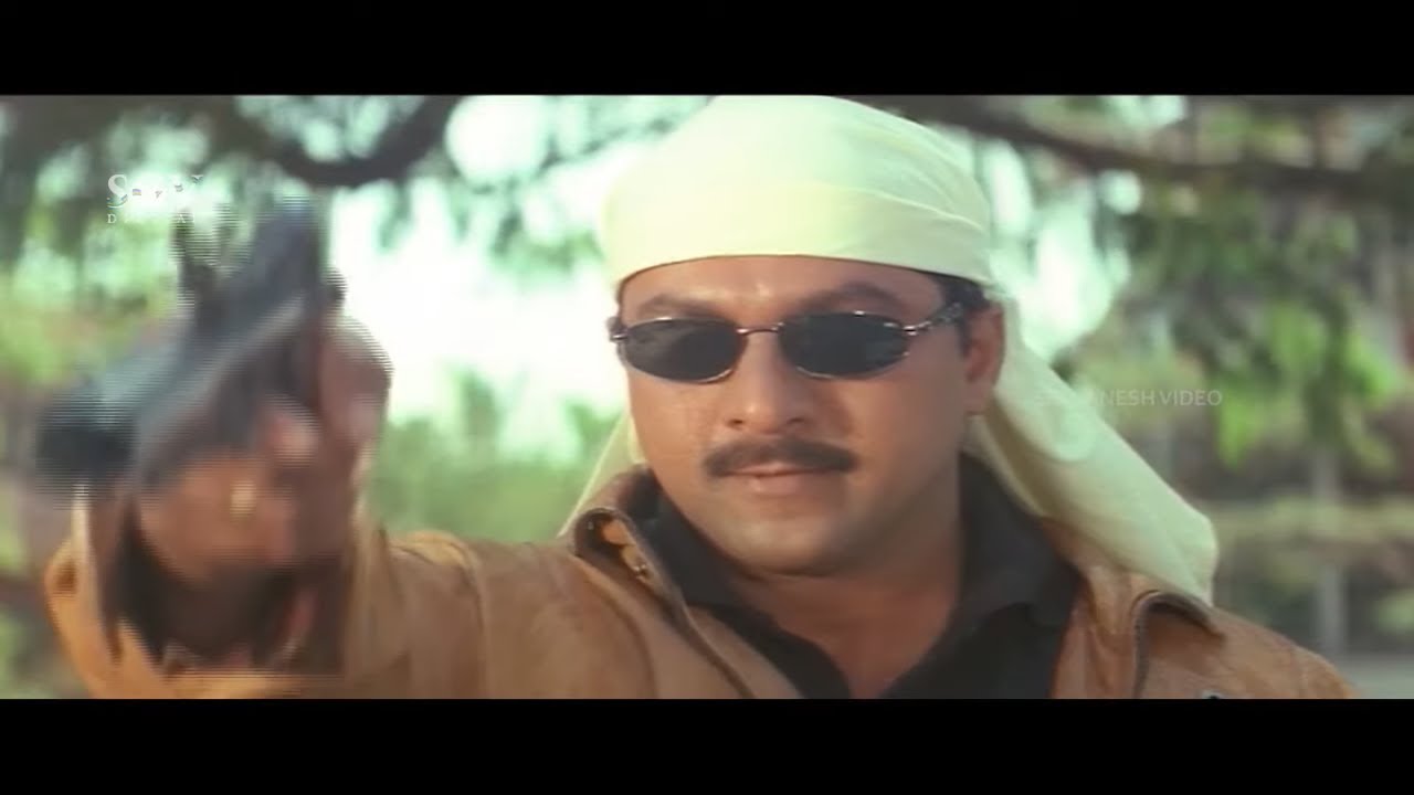 Vinod Alva Attacks on Terrorists to Save CM | Border Kannada Movie ...