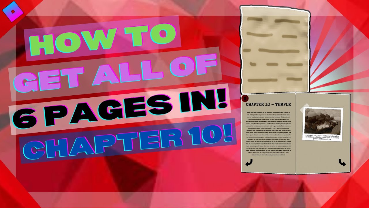 ALL OF THE 6 HIDDEN PAGES IN PIGGY: BOOK 2 - CHAPTER 10! (Temple) [Kona ...