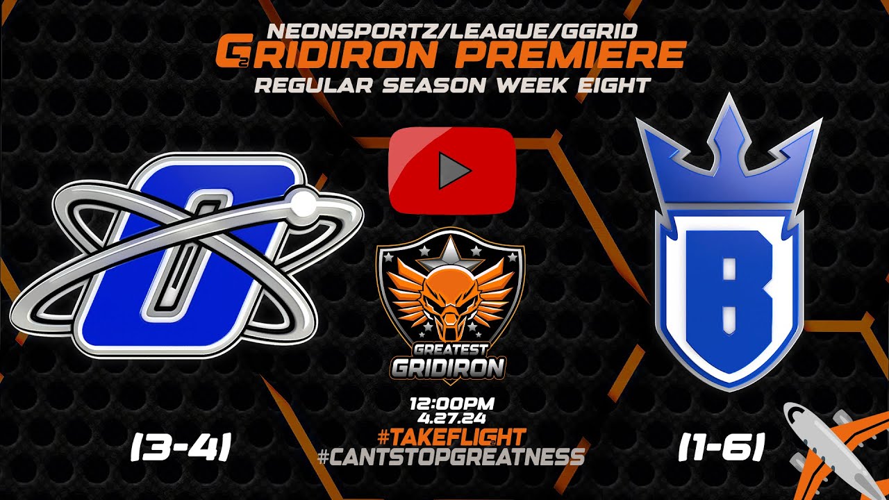 Madden NFL 24 | Orlando Orbits 3-4 vs Memphis Blues 1-6 | #G2WK8 - YouTube